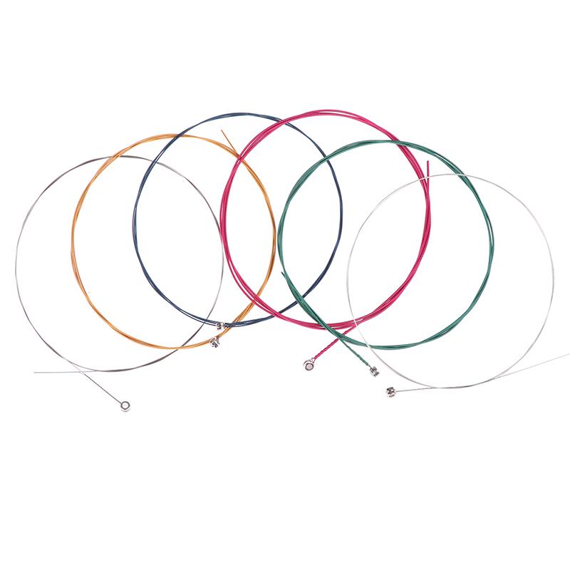 Buy 6Pcs/Set Acoustic Folk Guitar Strings Steel Core Copper Wire Wound ...