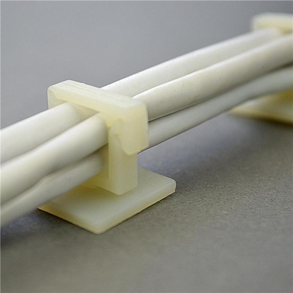 Buy Adhesive Type Earphone Cable Organizer Square Cable Management ...