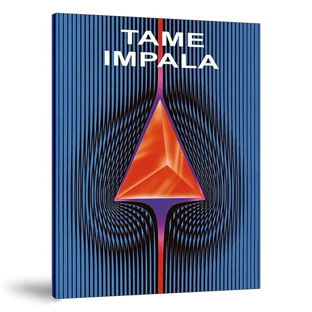 Tames Impalas Psychedelic Rock Music Band Tour Poster Paintings On ...