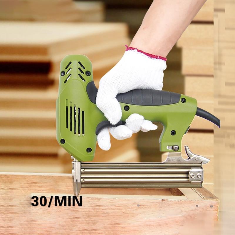 Buy 220V 1800W electric nail gun dual-purpose nail gun straight nail ...