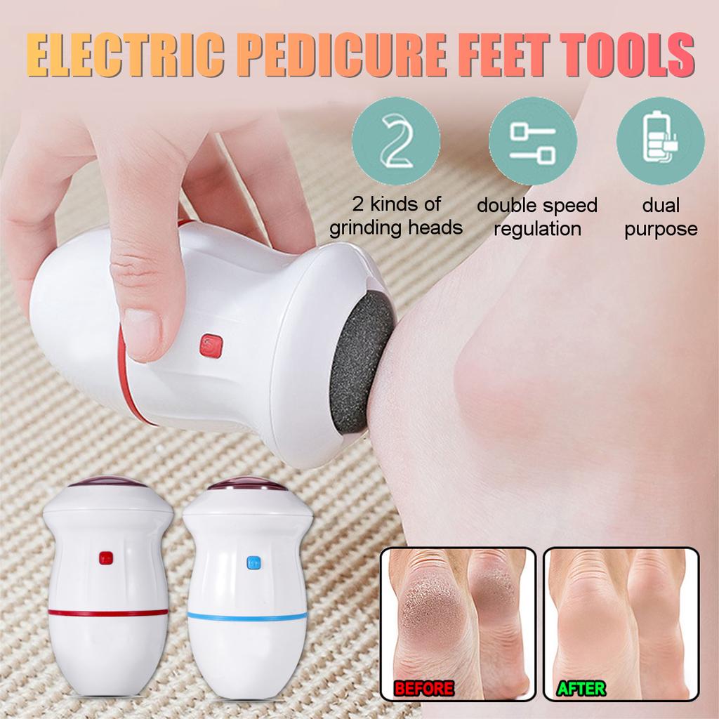 Buy Electric Callus Remover Battery Powered Feet Grinding Peeling ...