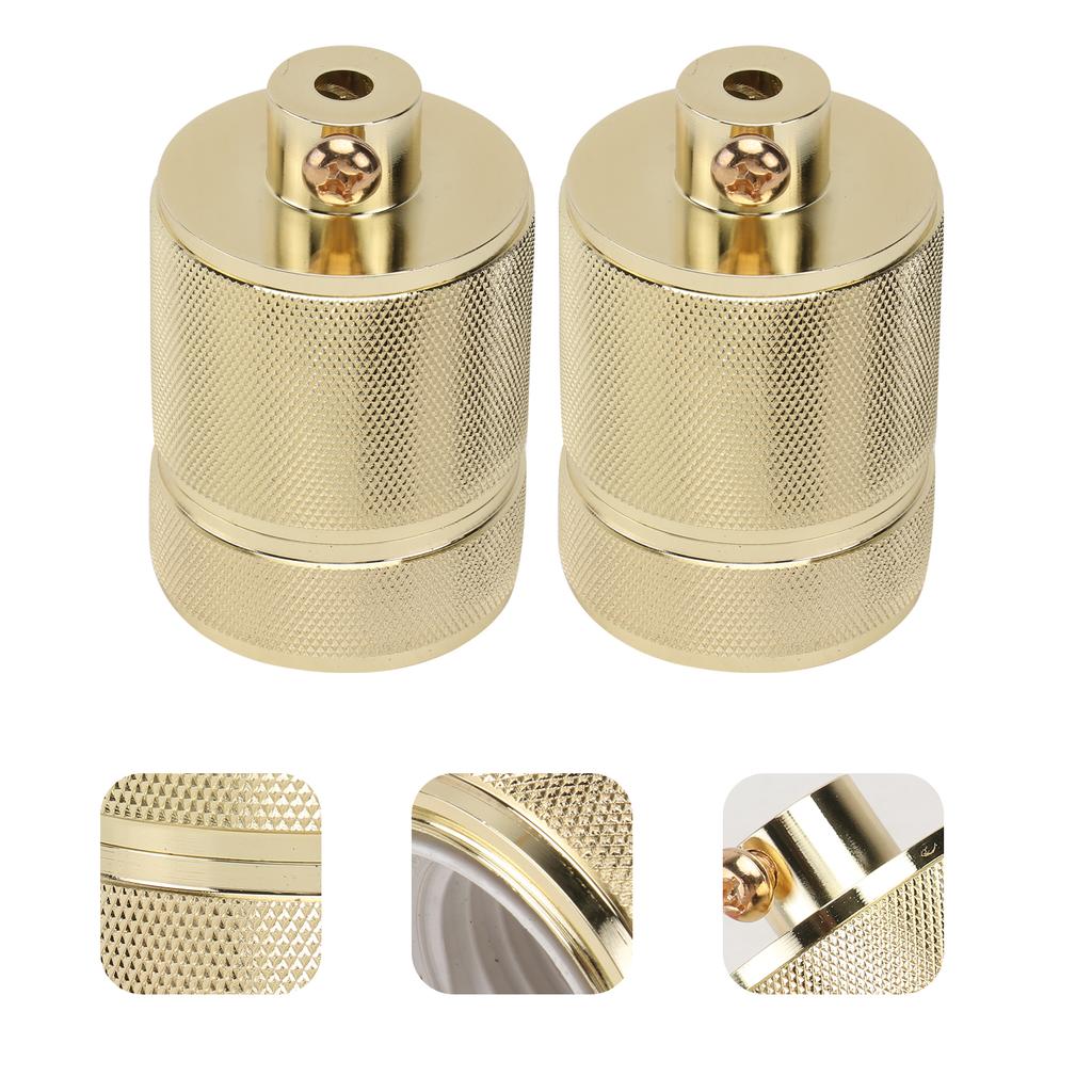 Buy 2Pcs Ceiling Light Lampholder Decorative Light Holder Metal Lamp ...
