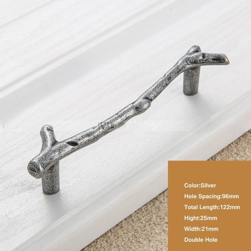 Buy 1Pcs Cupboard Dresser Tree Branch Drawer Pull Knob Cabinet Handle ...