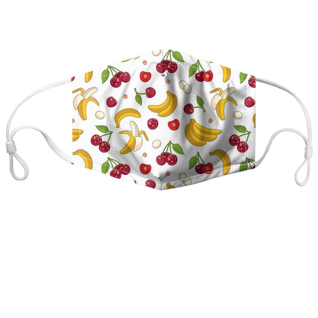 Buy GG Adult Women Floral Safet Protect Washable Cotton Face Mask Mouth ...