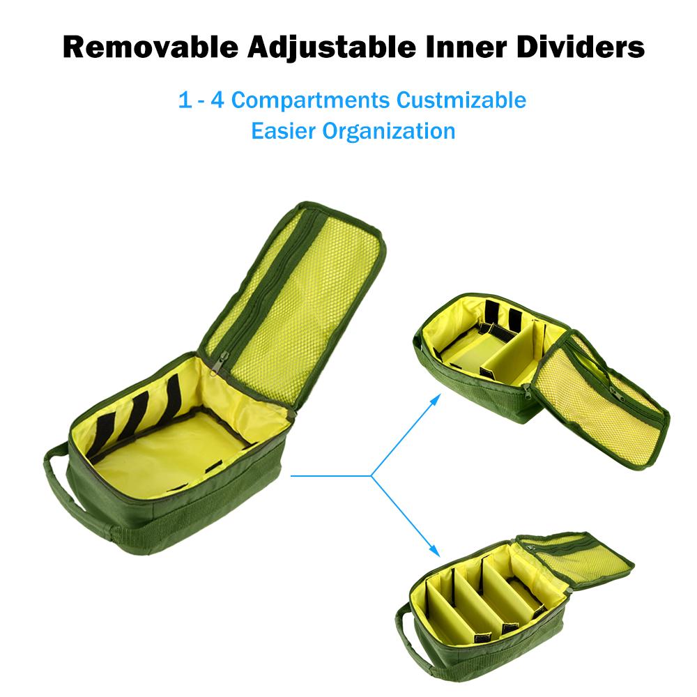 Buy Fishing Tackle Bag Handbag Adjustable Fishing Line Storage Bag Case ...