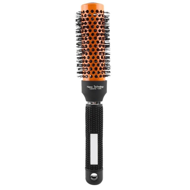 Buy Salon Round Barrel Hairdressing Curler Comb Hair Curling Brush ...