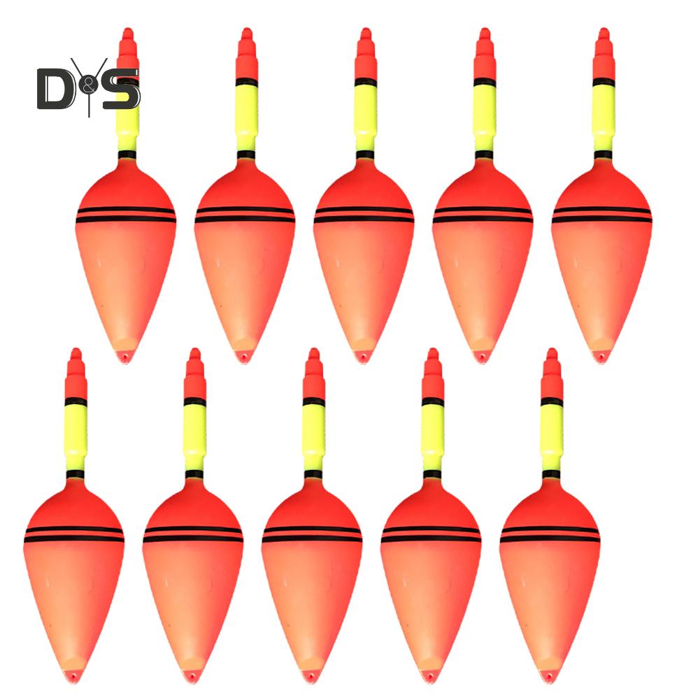 Buy Fishing Men 10Pcs Olive Shape Fish Float Bobber Buoy Fishing Tackle ...