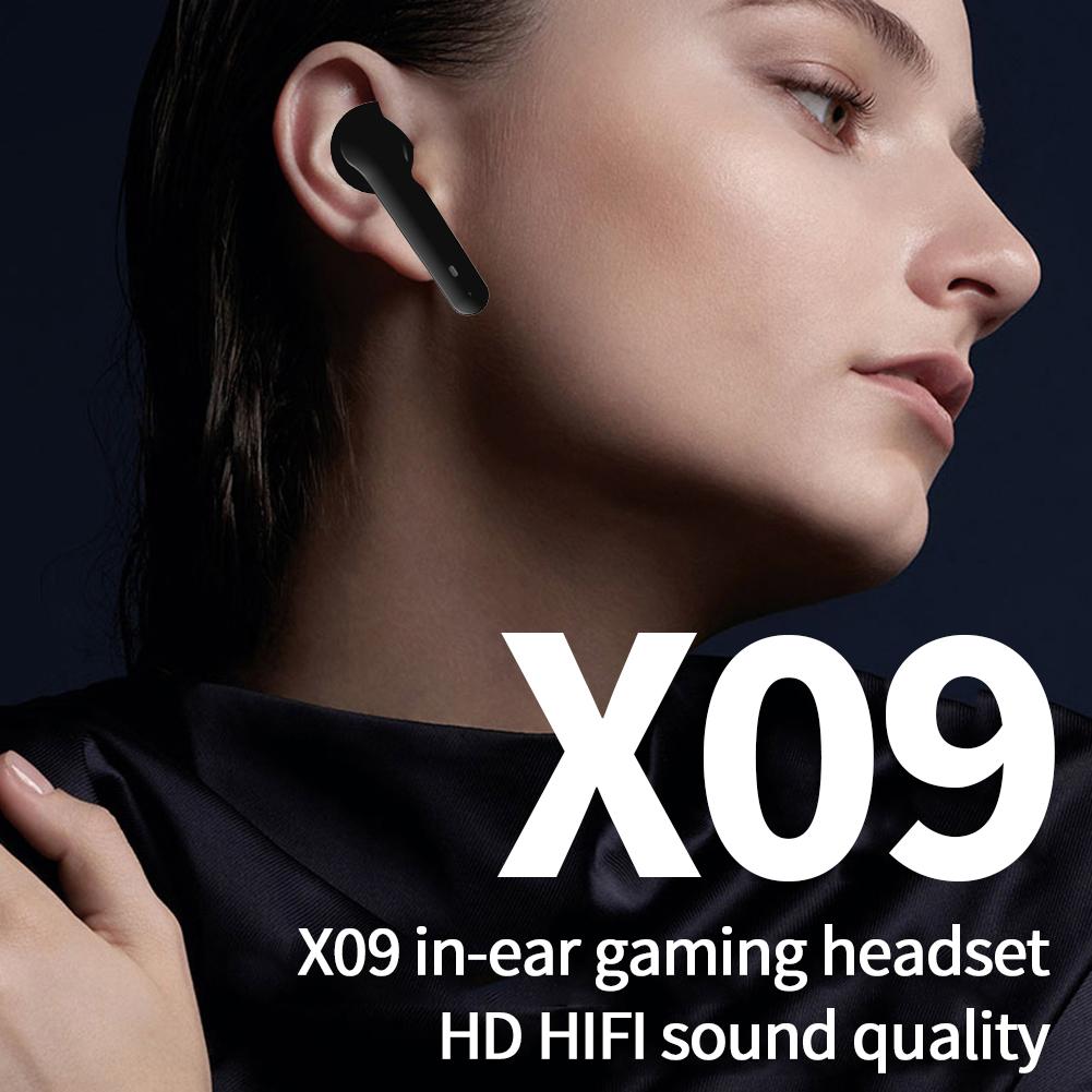 Buy X09 Bluetooth-compatible 5.0 Wireless Earphones Sports Music TWS ...