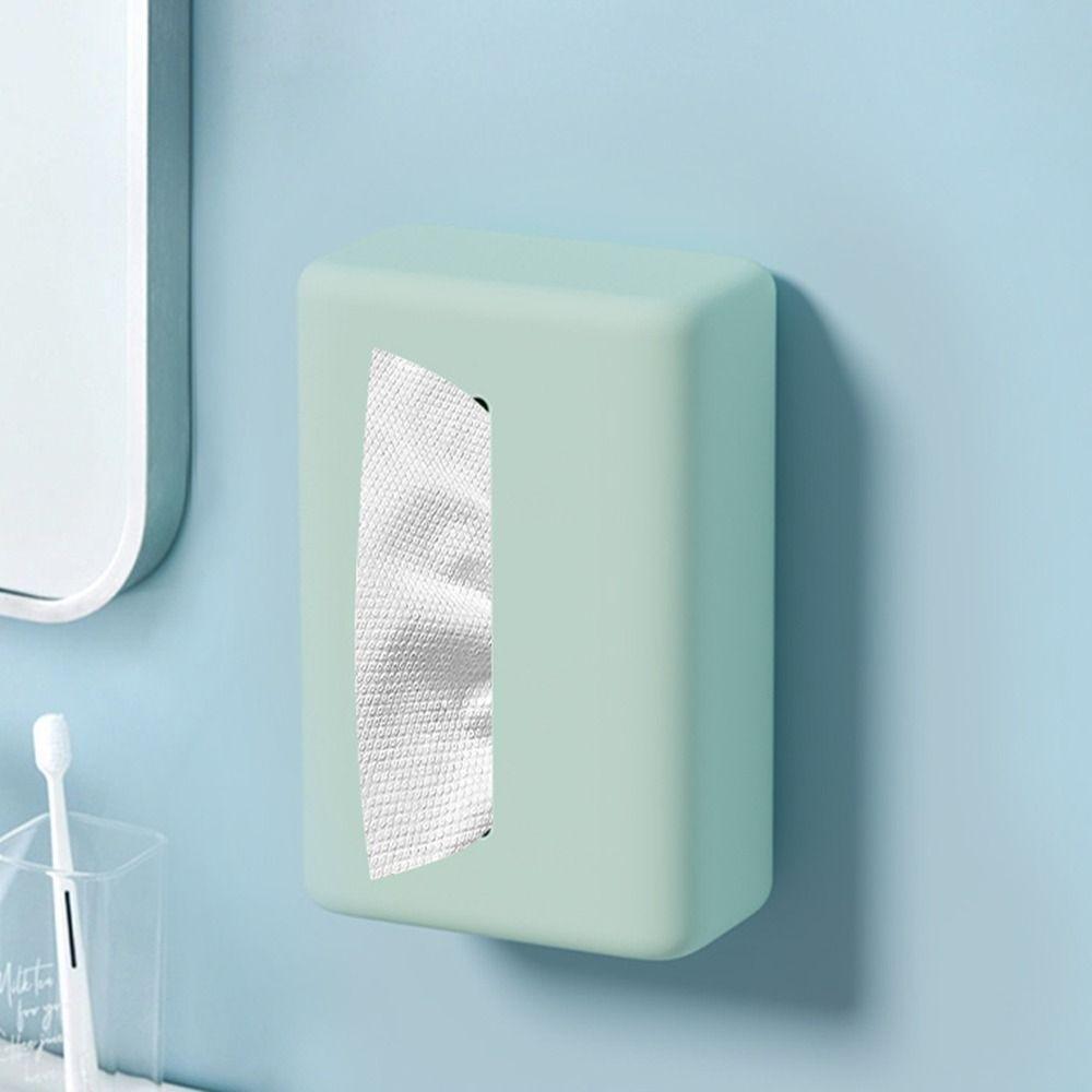 Dustproof Paper Storage Box Creative Car Tissue Holder Soft Silicone ...