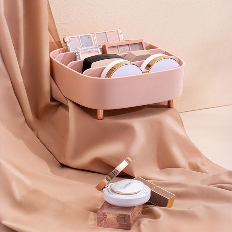 Cheap Desktop Cosmetic Storage Box Net Red Lip Glaze Box Multi-cell Eye ...