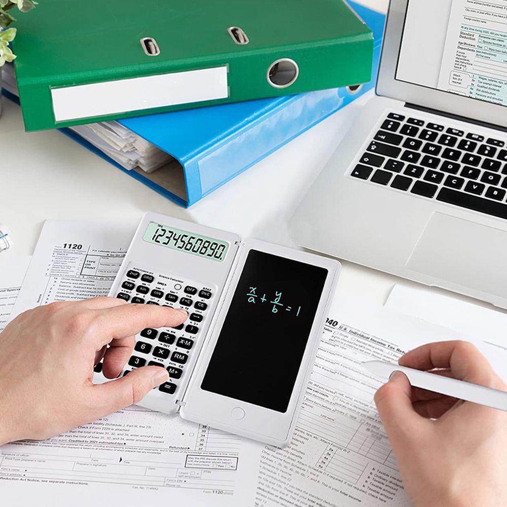 Buy 10-Digit Digital Foldable Desk Scientific Calculators Large Display ...