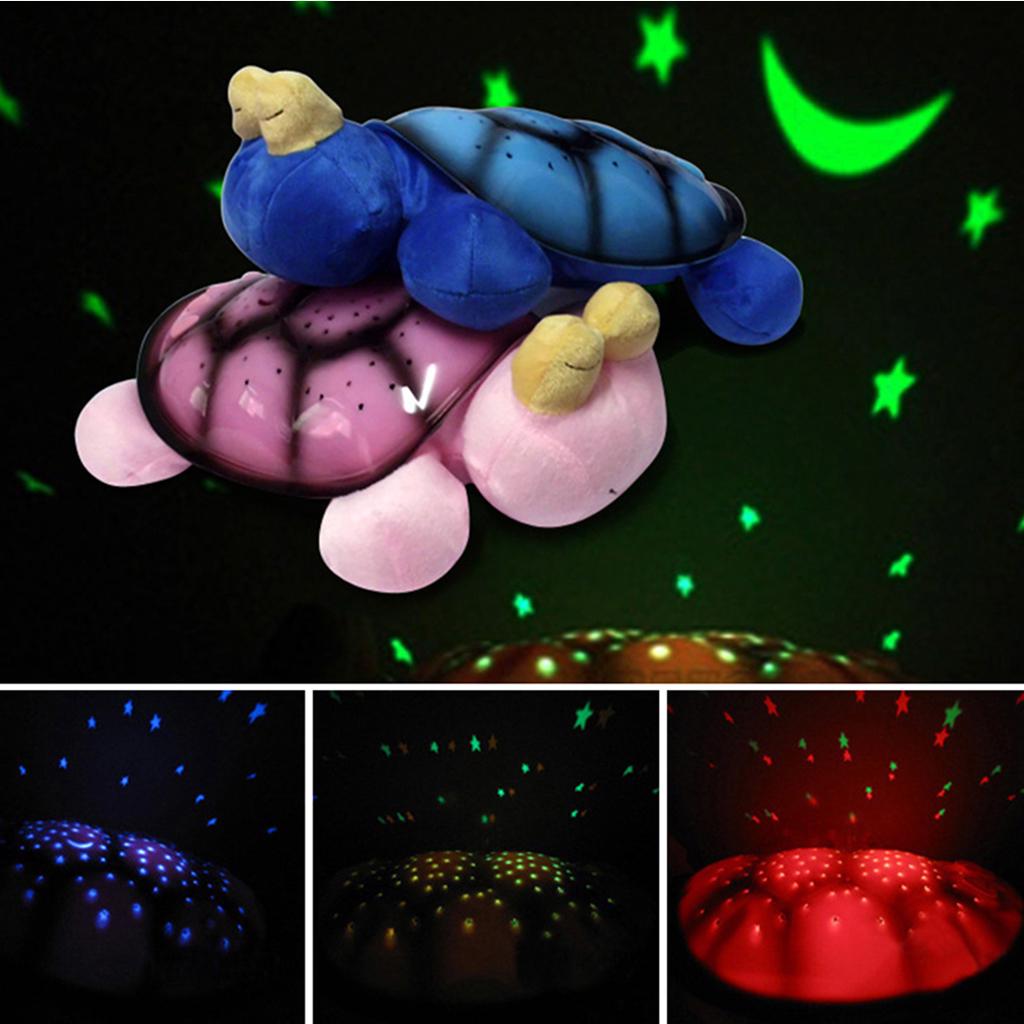 Buy Baby Infant Kids Music Projector Night Light Lamp Animal Toy Red ...