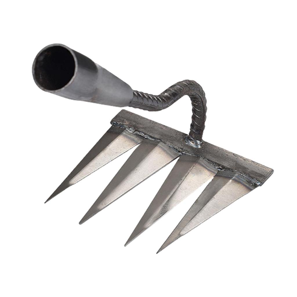 Buy Dethatcher Rake | Carbon Steel Garden Hand Rake | Metal Heavy Duty ...