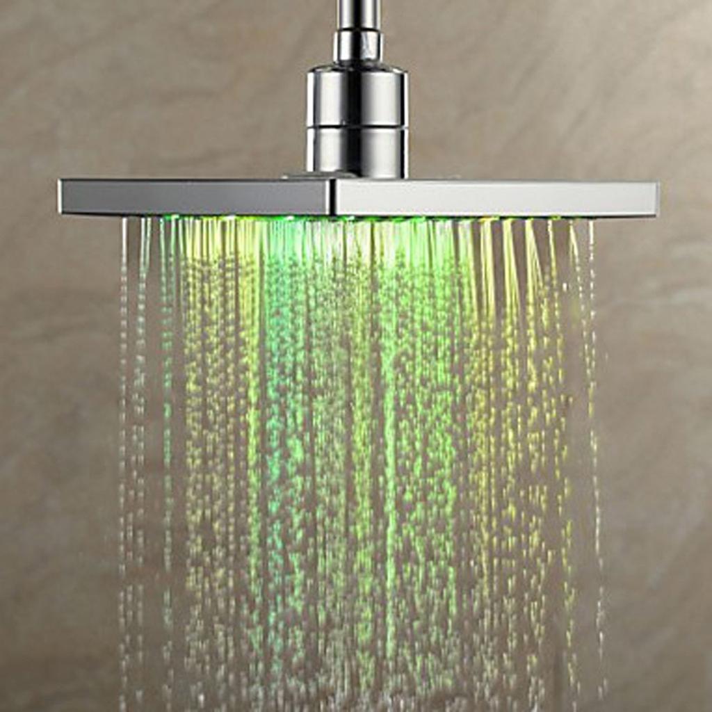 Buy Molihua Colorful Head Home Bathroom 7 Colors Changing LED Shower ...