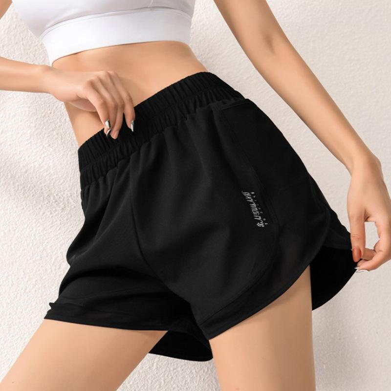 Buy Nessaj Women High Waist Fitness Shorts Summer Casual Sports Shorts
