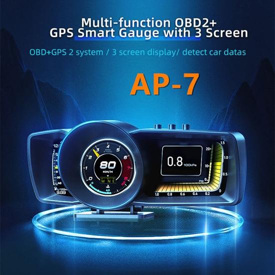 AP-7 OBD GPS Smart Gauge HUD Display with Alarm: الشراء بأسعار منخفضة ...