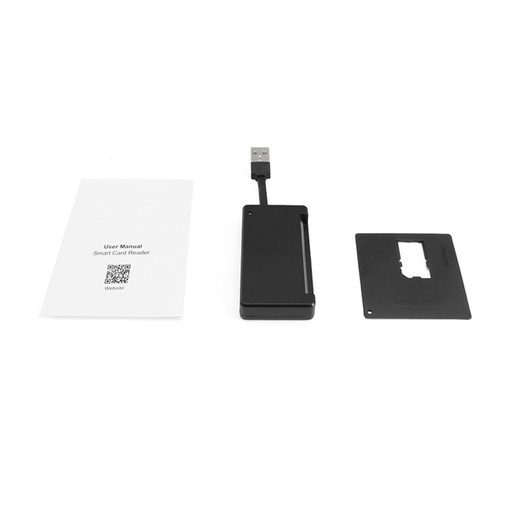 Satın alın USB Smart Card Reader Bank Card IC ID EMV DNIE SIM Adapter ...