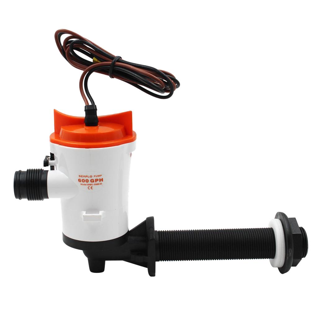 Buy Seaflo 600GPH Livewell Live Bait Tank Aerator Submersible Bilge ...