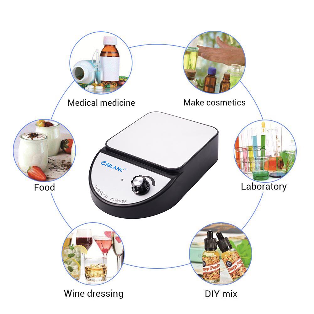 Buy Magnetic Stirrer Mixer Magnetic Lab Stirrer with Stir Bar Max ...