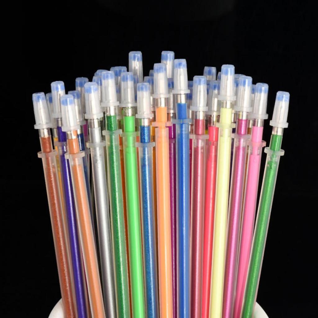 Buy Pen Colorful Stationery Flash Pen Gel Ink Refills at affordable ...