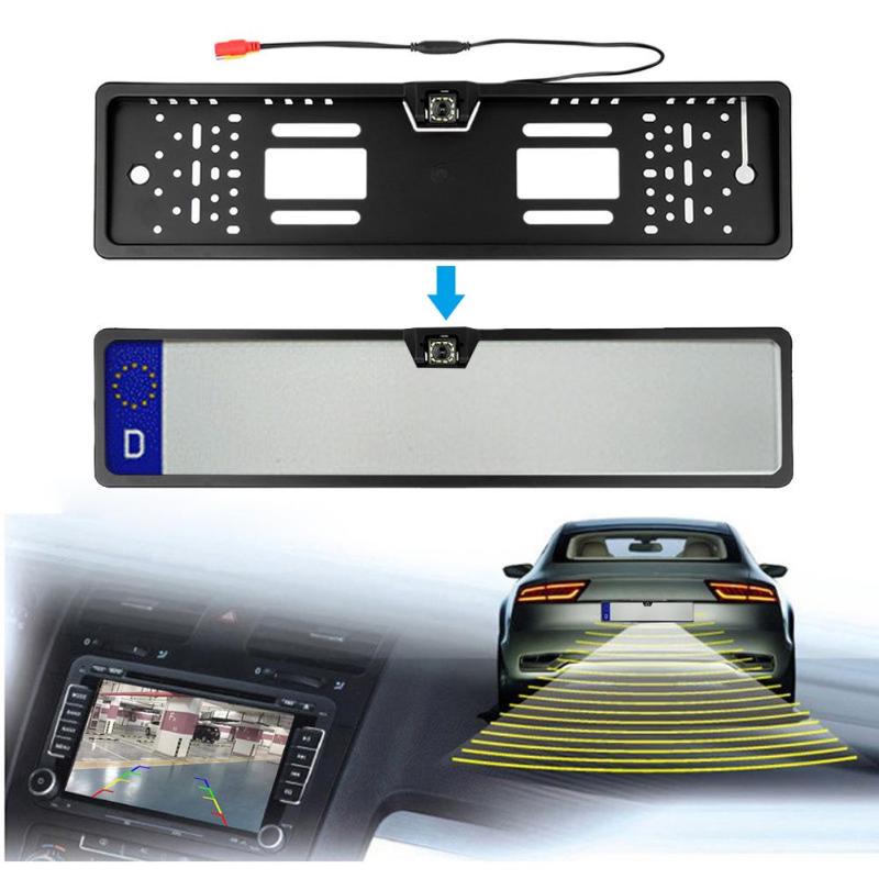 Buy 12LED Light Car License Plate Backup Parking LED Night Vision ...