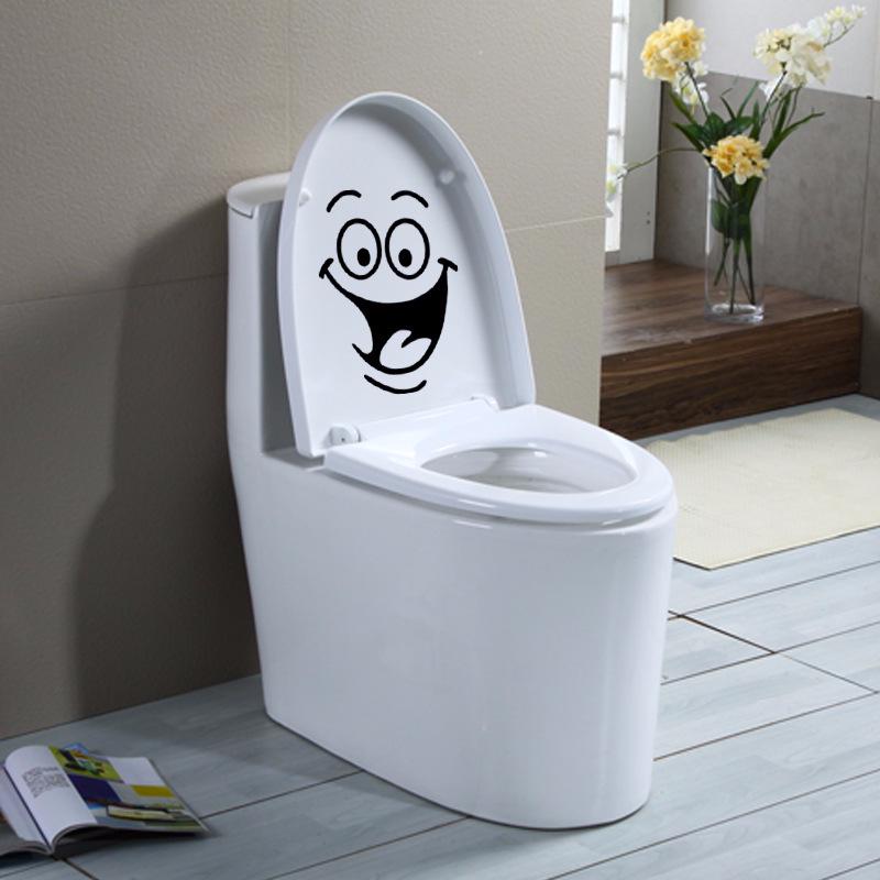 Buy Peeking Eyes WC Toilet Stickers Waterproof Decal Wall Mural Art ...