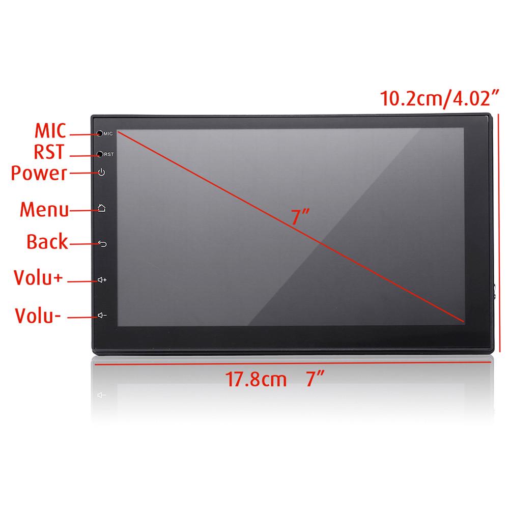 Buy 7 inch Touch Screen Car Player 2 Din Car Multimedia MP5 Player ...