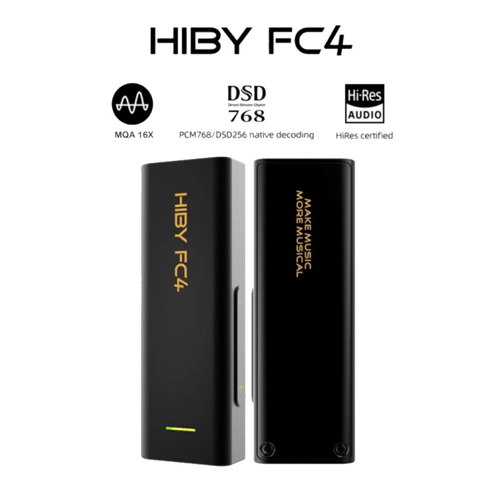 Cheap HiBy FC4 Hi-Res Portable USB DAC/Headphone Amplifier AMP MQA16× Dual ES9219PC 32-Bit ...