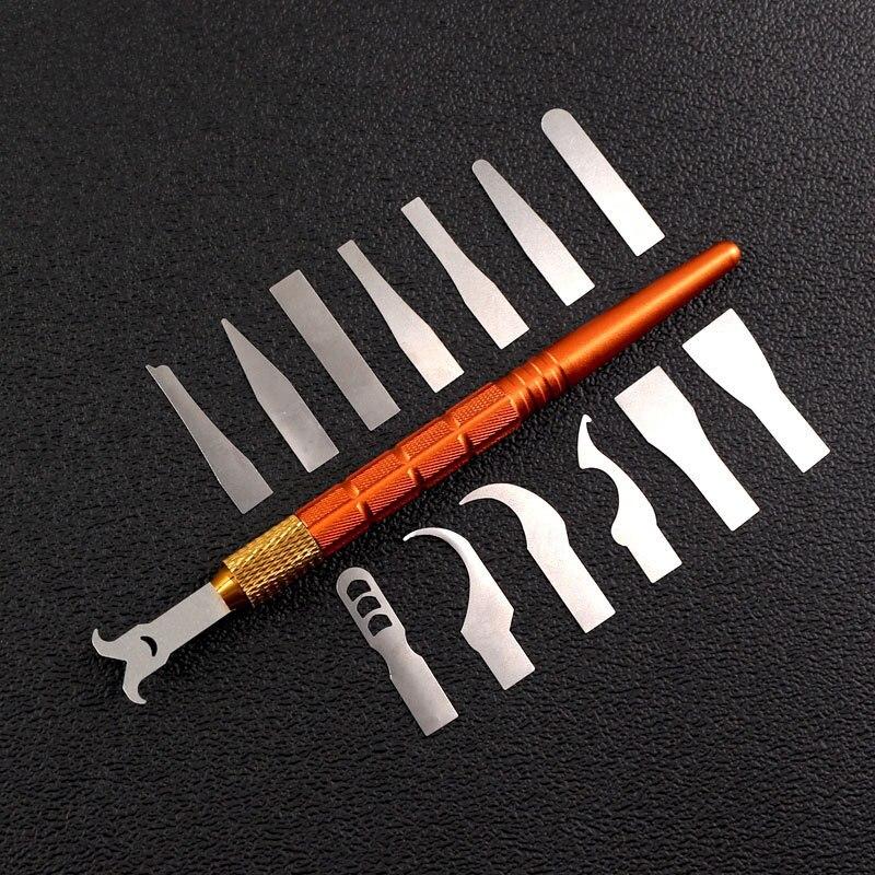 Buy 14pcs/set IC Chip Repair Thin Blade Tool Set Mobile Phone Computer ...