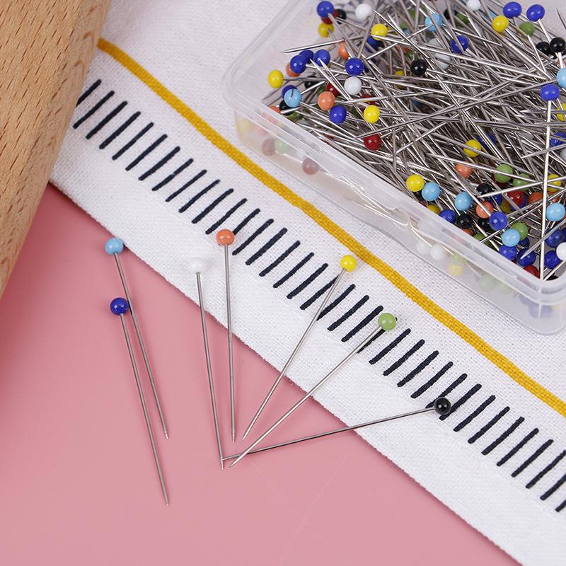 Buy 250Pcs/Lot Sewing Straight Dressmaking Pins Pearl Head Straight Quilting Pins at affordable ...