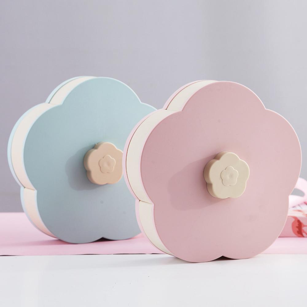 Rotatable Container Case Plastic Food Candy Holder Storage Box ...