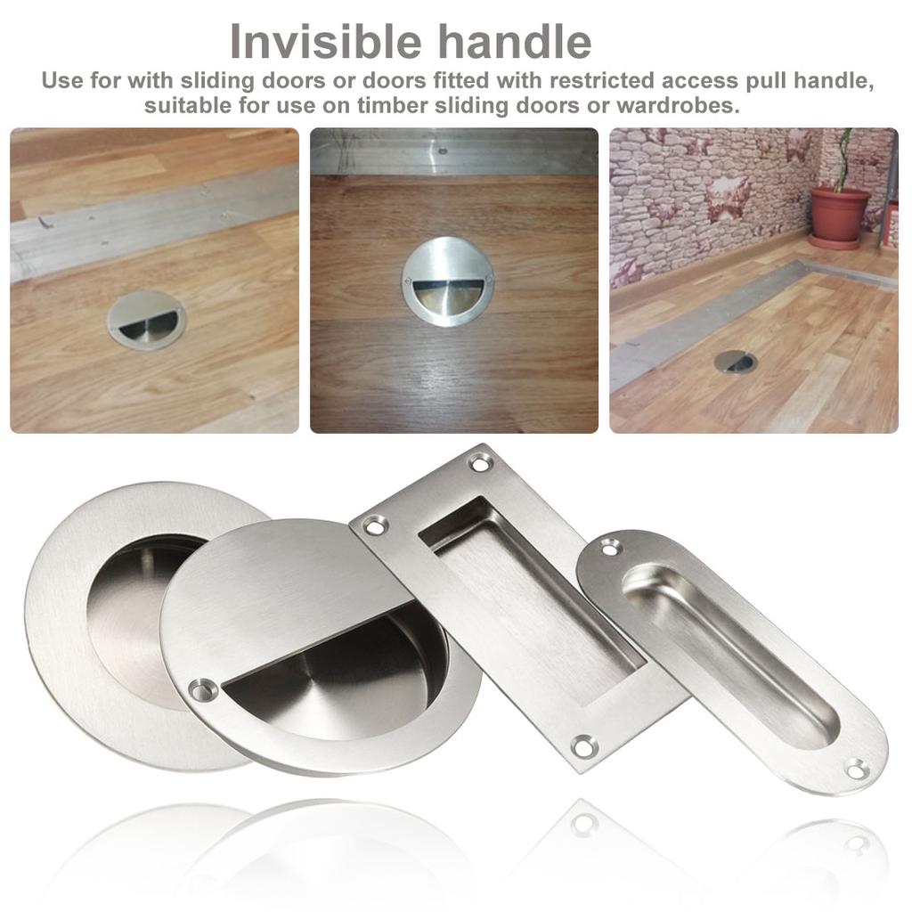 Buy Embedded Handle Invisible Handle Stainless Steel Door Handle Flush ...