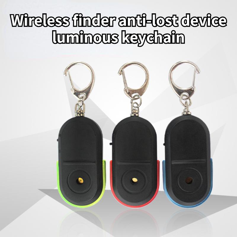 Buy Wireless whistle key finder voice activated keychain luminous LED ...