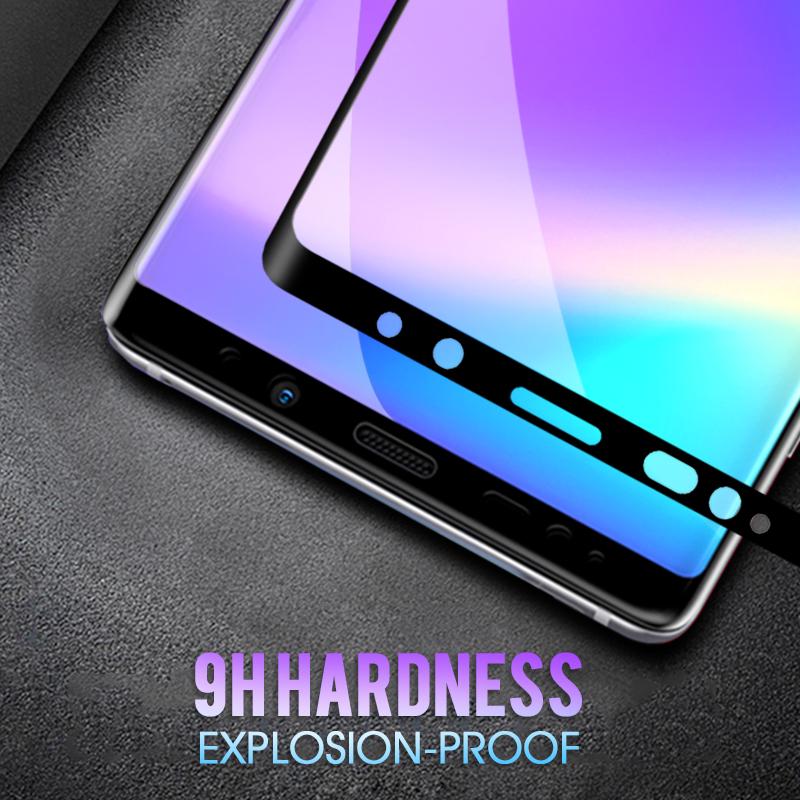 Full cover 3D Screen Protector HD Tempered Glass Film For Samsung Galaxy S9 S8 Note 9 Note 8 ...