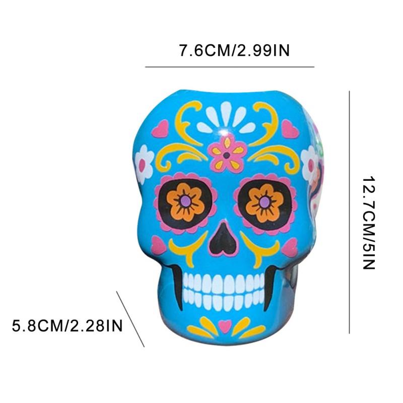 Skull Planter Suger Holder Resin Flower Succulents Pot Skeleton ...