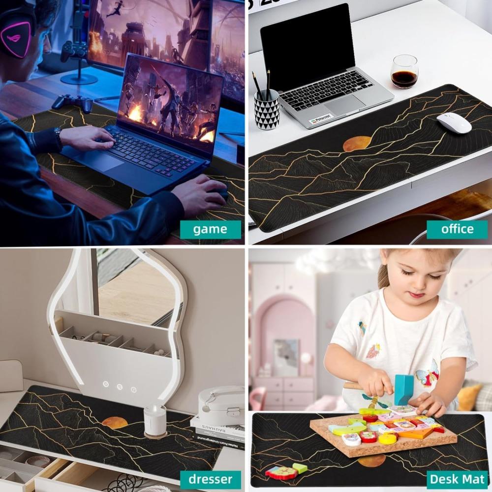 Cheap Large Desktop Gaming Mouse Pad, Desktop Pad With Sewn Edges ...