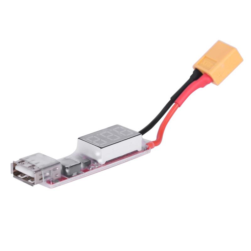 Lcd Xt60 Fişli Usb Dönüştürücü Telefon Şarj Adaptörüne 2S 6S Lipo Pil ...