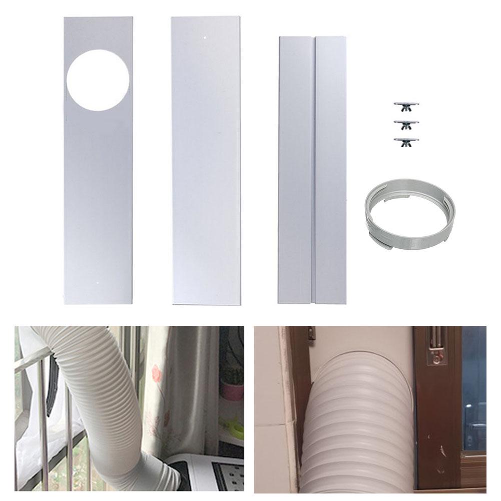 Buy Three-section Window Kit Plate Mobile Air Conditioning Exhaust Pipe ...