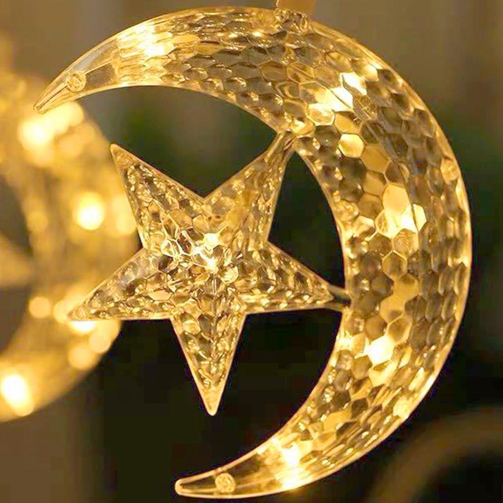 Moon Star Lamp LED Lamp String Light Decoration Holiday Lights Decor ...