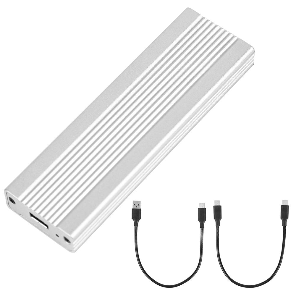 Buy M2 SSD Disk Enclosure Hard Drive Box (Dual Protocol-10Gbps C-A+C-C ...