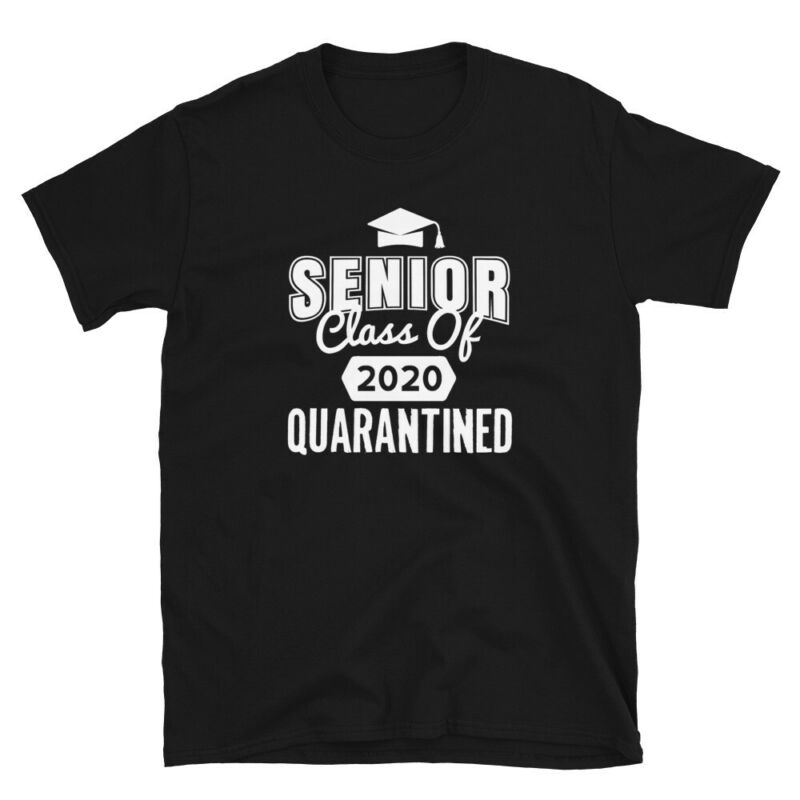 Buy Quarantine Shirt Class Of 2020 Funny Social Distancing Print T ...