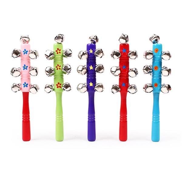 Buy 3pcs Baby Kids Toys Jingle Bell Christmas Hand Jingle Bells ...