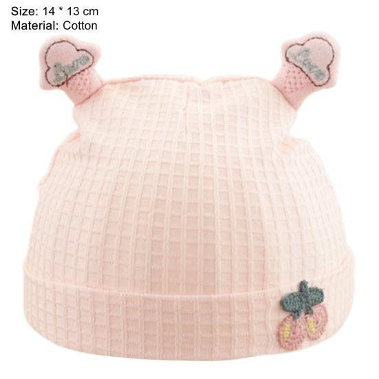 Cozy Comfortable Head Protection Fashion Newborn Beanie Cotton Baby ...