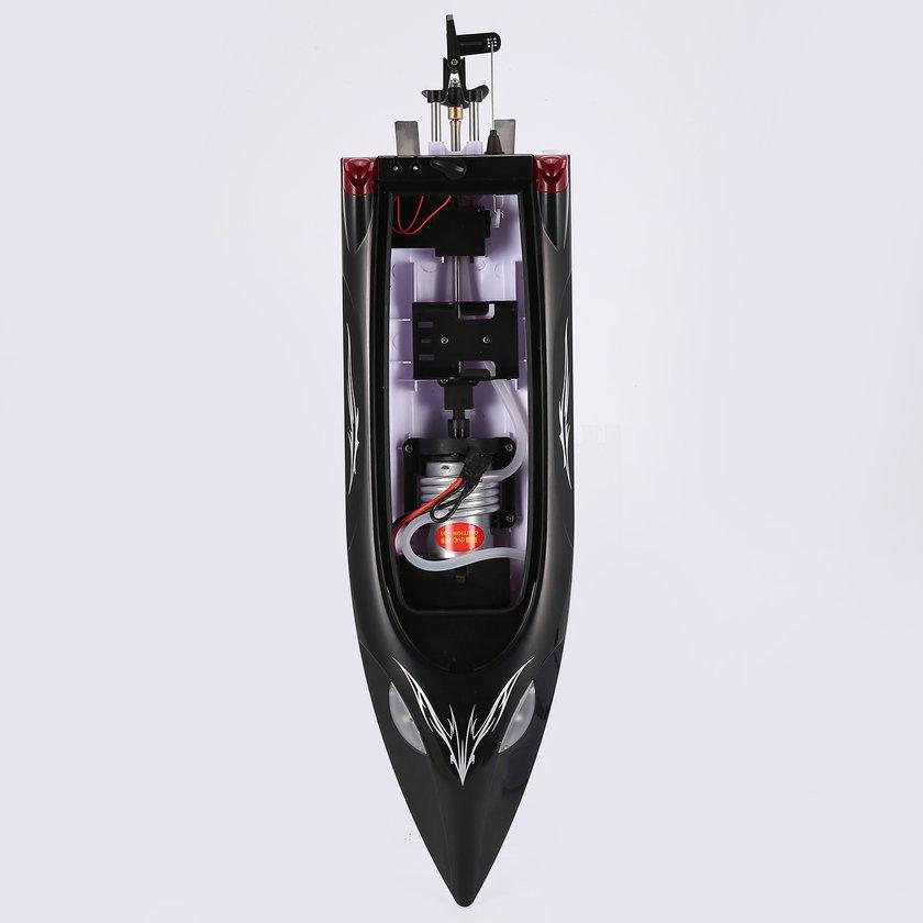 Buy HONGXUNJIE HJ806 47cm 2.4G RC 30km/h High Speed Racing Flipped Boat ...