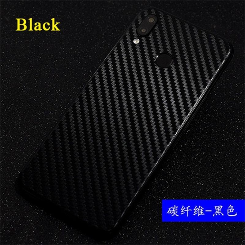 For Huawei Nova 4 3 3e 3i / P Smart+ Full Cover Back 3D Carbon Fiber ...