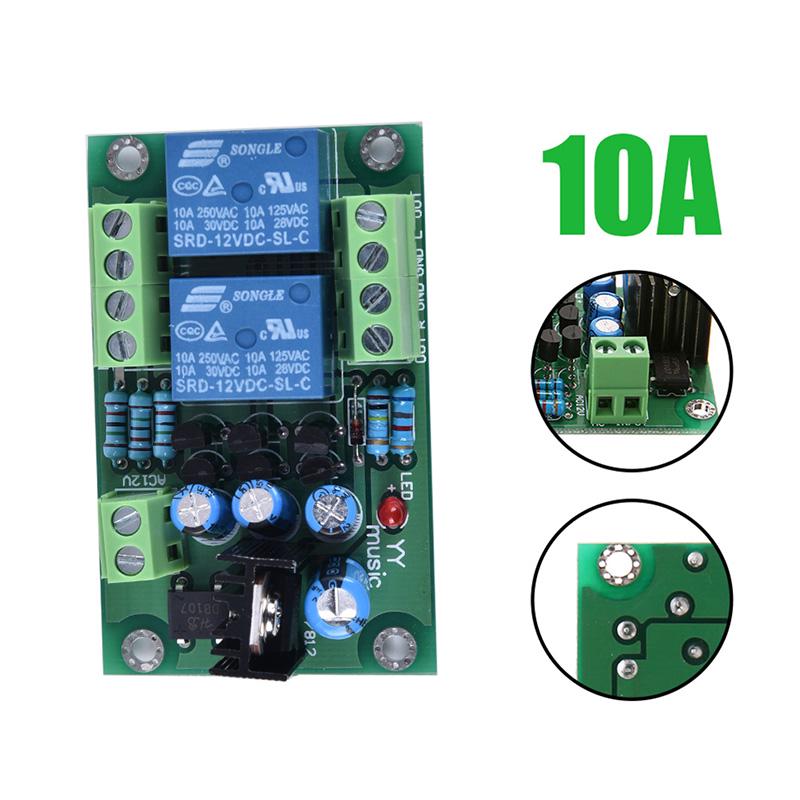 Buy Audio Speaker Protection Boards Dual Channel Relay Pcb Circuit ...