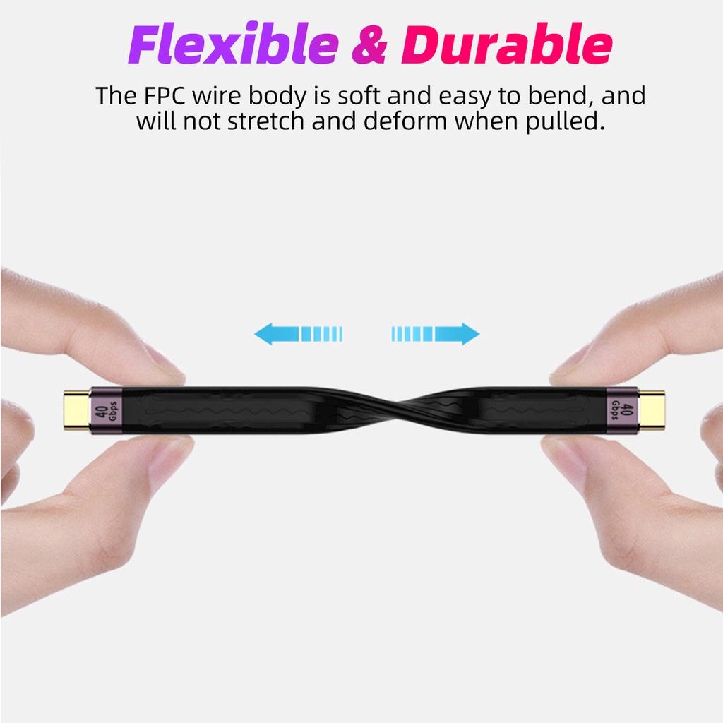 Купить Кабель для передачи данных Fonken Usb 4 0 Gen3 Pd 100 Вт 5 А