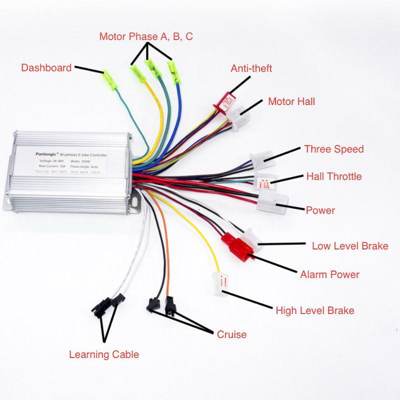 Electric Bike Controller Wiring Diagram Wiring Digital And Schematic
