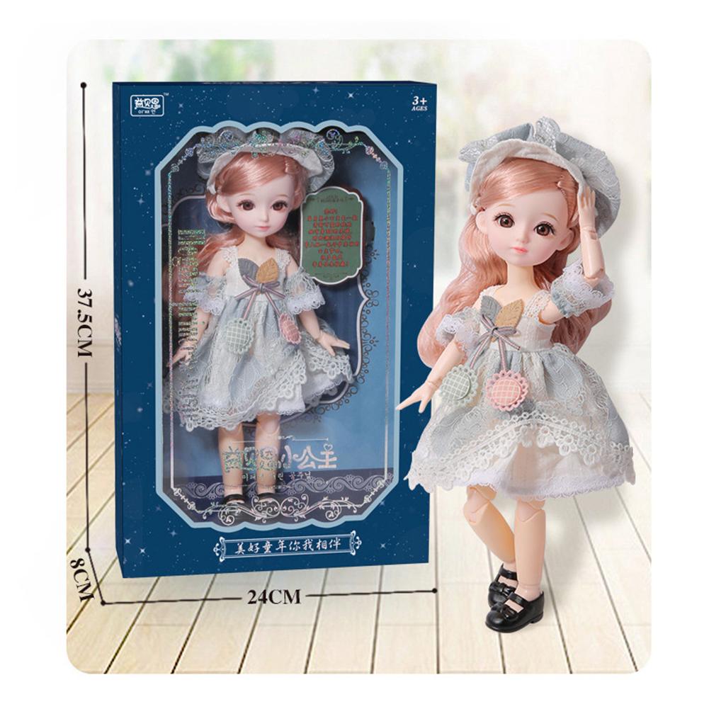 Cheap 12 Inch Removable Joint BJD Doll 31cm Makeup Dress Up Brown ...