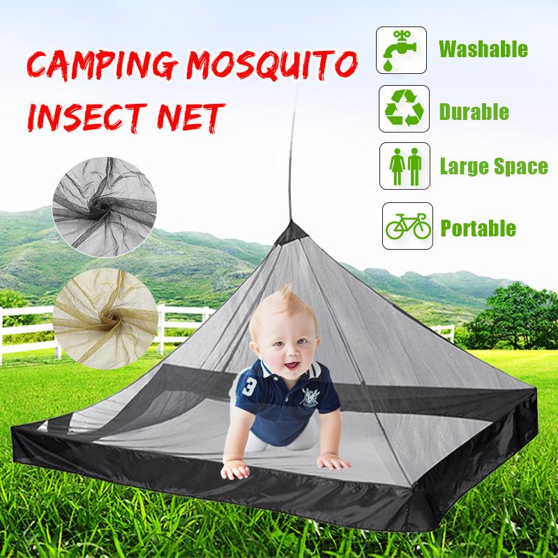 Buy Camping Mosquito Insect Net Lightweight Pyramid Shelter Outdoor ...
